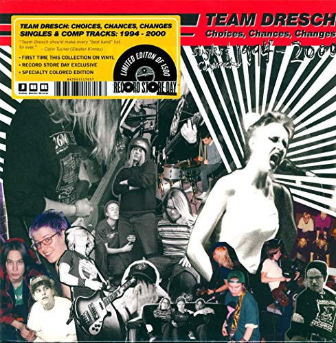 Team Dresch Choices Chances Changes Pink Vinyl Rsd Exclusive Ltd. 10