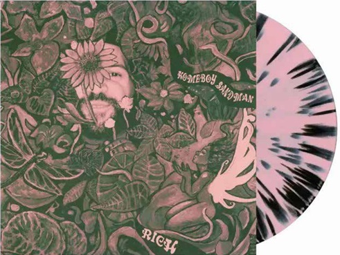 Homeboy Sandman Rich (pink W Black Splatter Vinyl) 140g | Zia Records