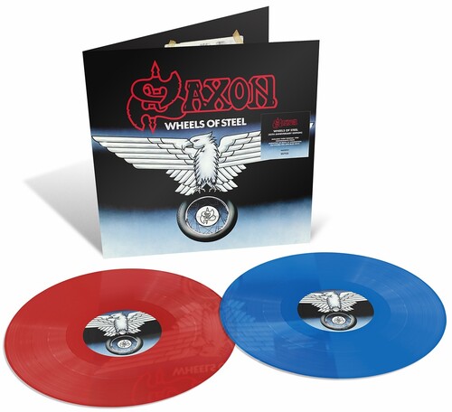 Saxon Wheels Of Steel (45th Anniversary Edition) (red Blue Vinyl) Rsd