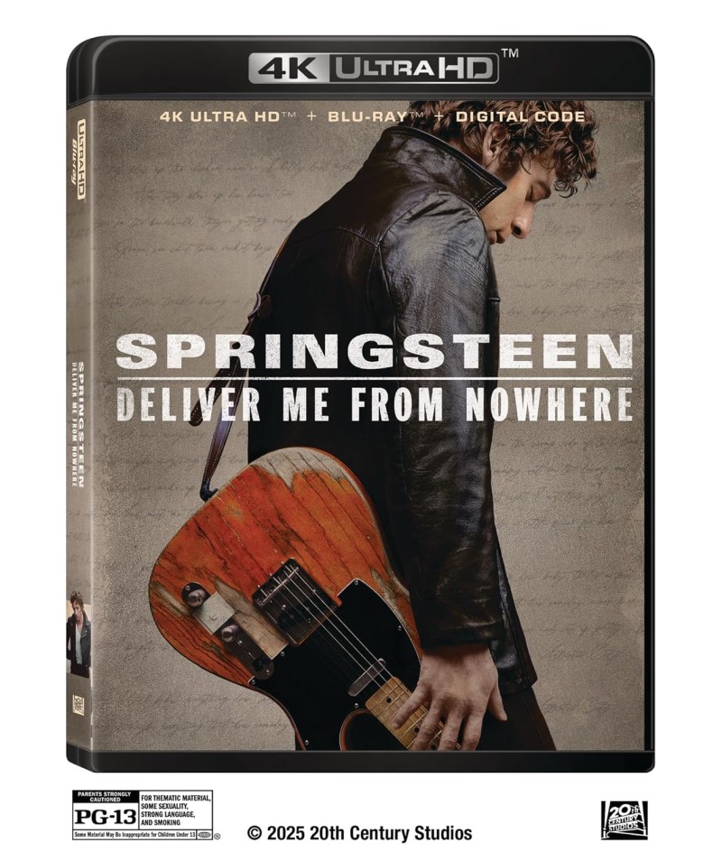 Springsteen Deliver Me From Nowhere White Strong Hauser 4k Uhd + Blu