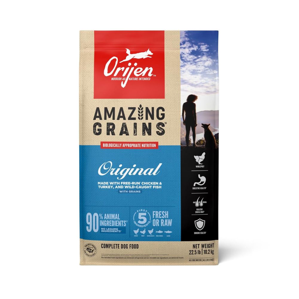 Orijen Amazing Grains Dry Dog Food High Protein Wholeprey Diet Ori