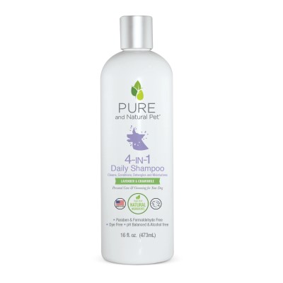 Pure And Natural Pet Dog Shampoo Daily Use 4 In 1 | Hollywood Feed