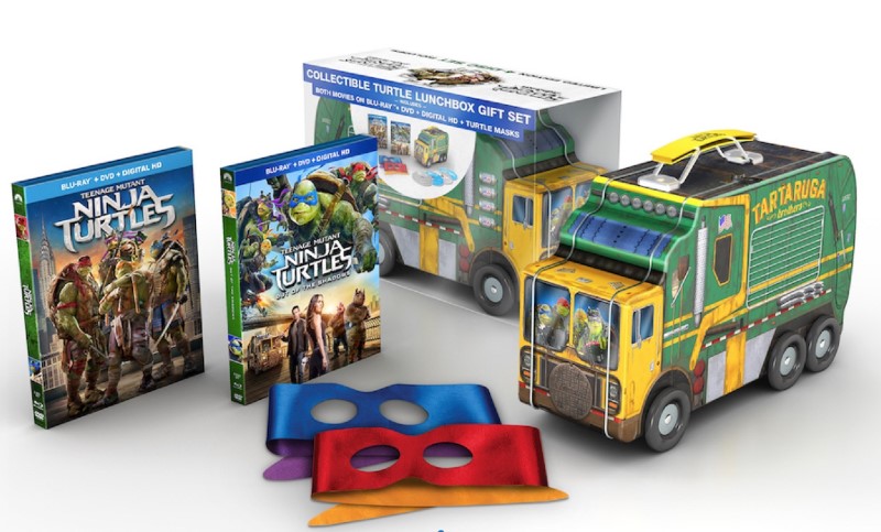 Teenage Mutant Ninja Turtles 2 Movie Collection (2014 2016) (lunchbox